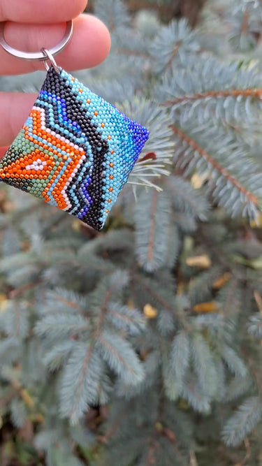 Abstract peyote square pattern for beading (Suitable for beginners ...